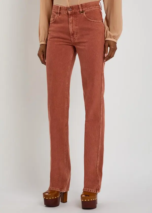 Chloé Straight-leg Denim Jeans