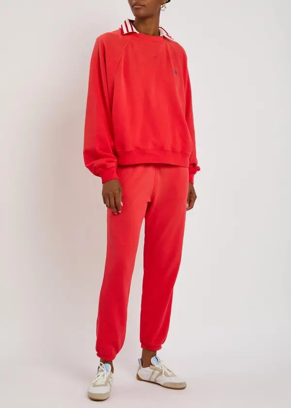 Polo Ralph Lauren Logo-embroidered Cotton-blend Sweatshirt
