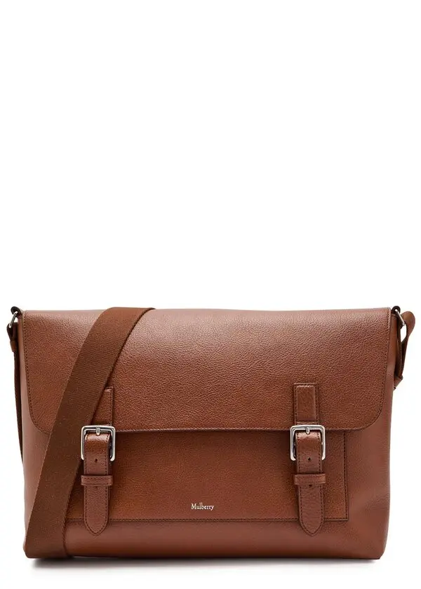 Mulberry Chiltern Grained Leather Cross-body Messenger Bag
