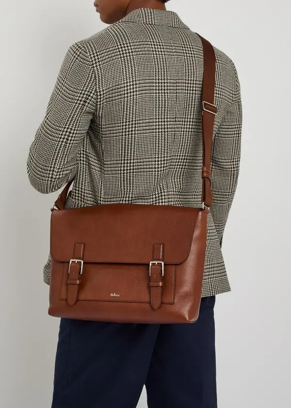 Mulberry Chiltern Grained Leather Cross-body Messenger Bag
