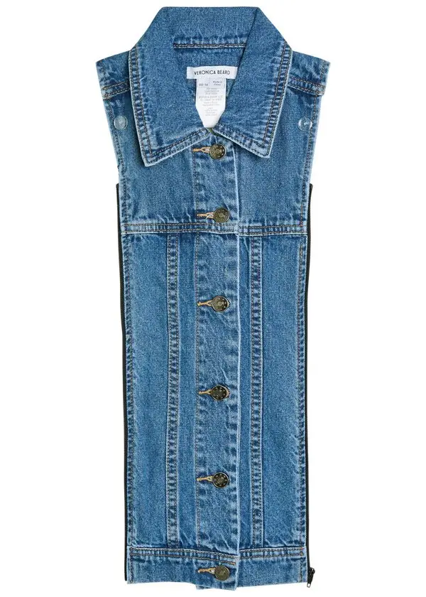 Veronica Beard Dickey Denim Jacket Insert