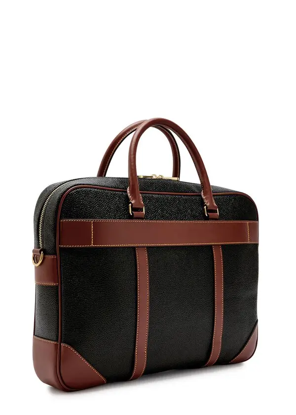 Mulberry Heritage Grained Leather Briefcase