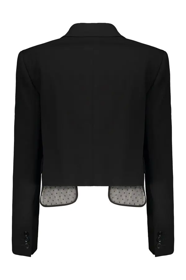 Red Valentino Cropped Tailored Blazer
