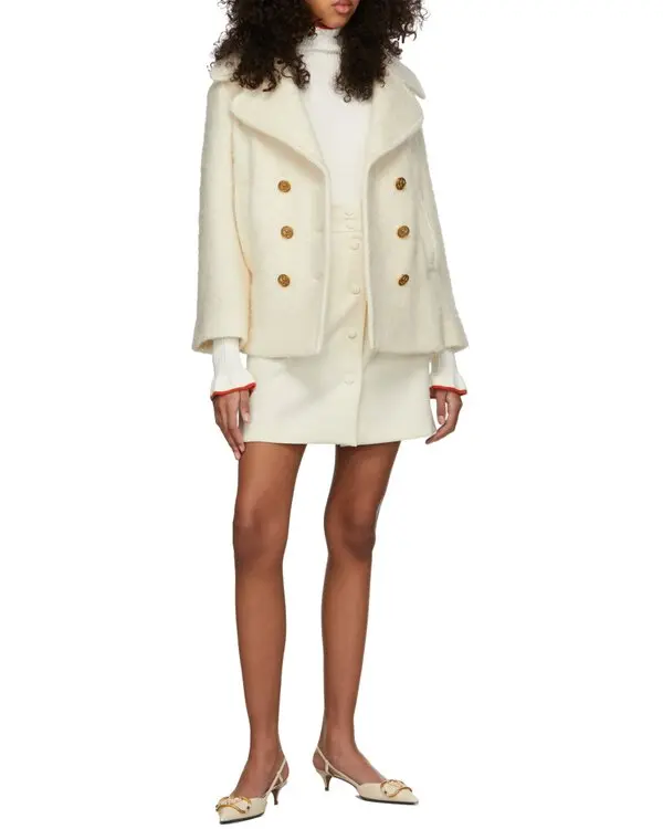 Red Valentino Logo A-line Skirt