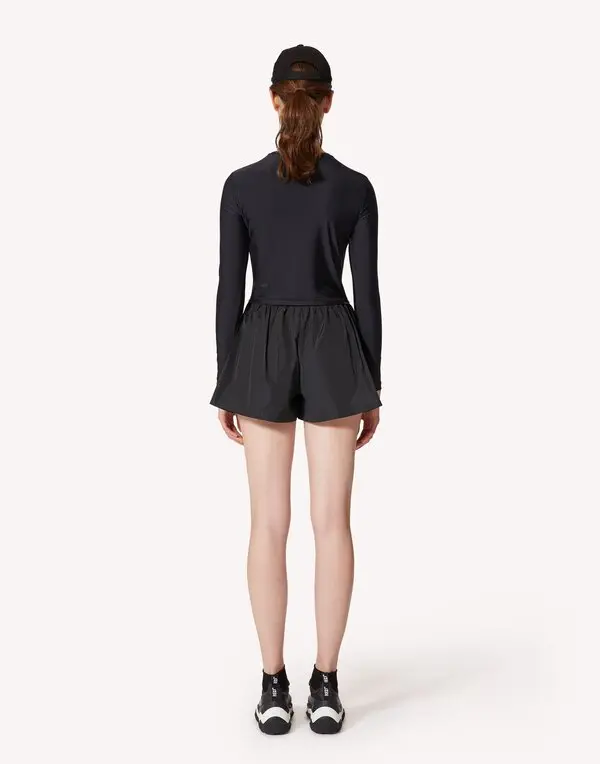 Red Valentino Logo Shorts