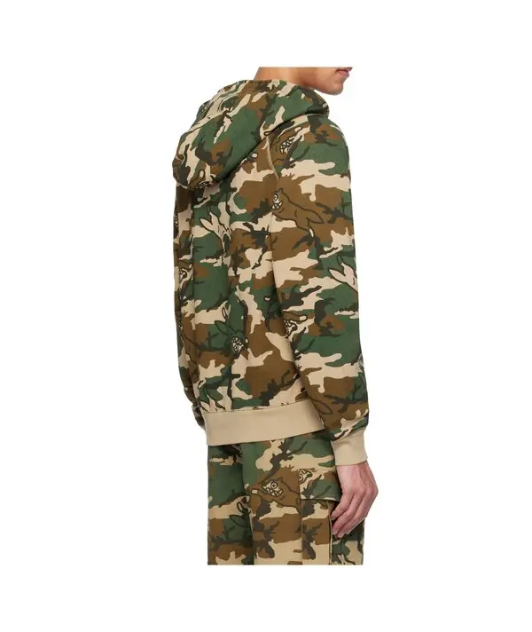 ICECREAM Running Dog Woodland Camo Zip-up Hoodie