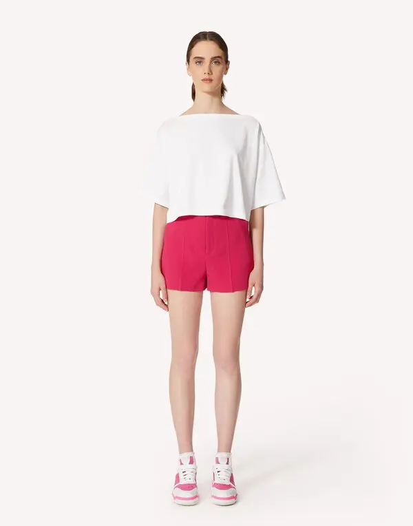 Red Valentino Logo Shorts