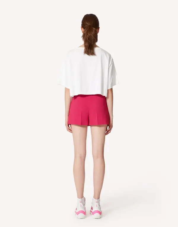 Red Valentino Logo Shorts