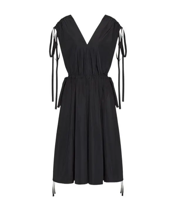 Red Valentino V-neck Lace Detail Dress