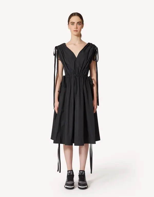 Red Valentino V-neck Lace Detail Dress