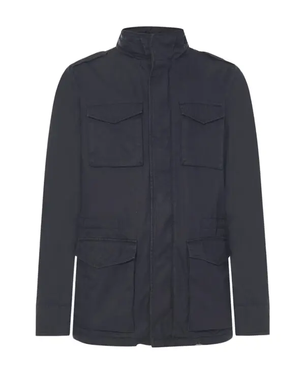 Herno Cargo Military Jacket - Black