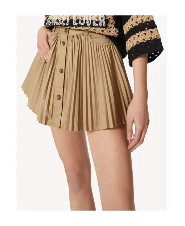 Red Valentino Pleated Skirt