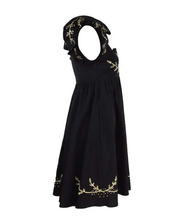 Red Valentino Square Neck Dress