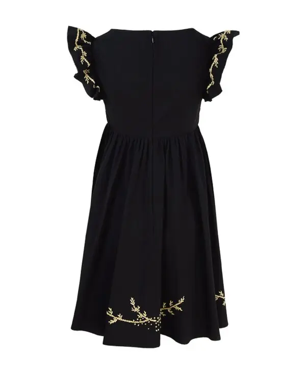 Red Valentino Square Neck Dress