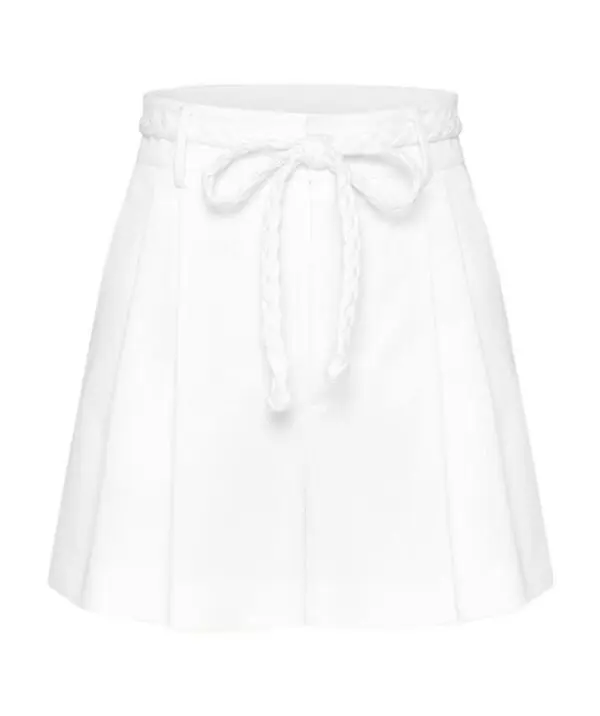 Red Valentino Knitted Belt Detail Shorts