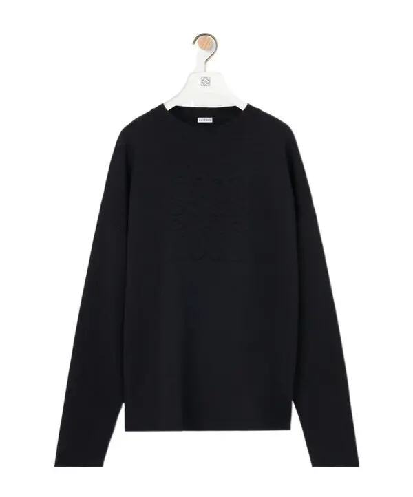 Loewe Logo Detailed Crewneck Jumper