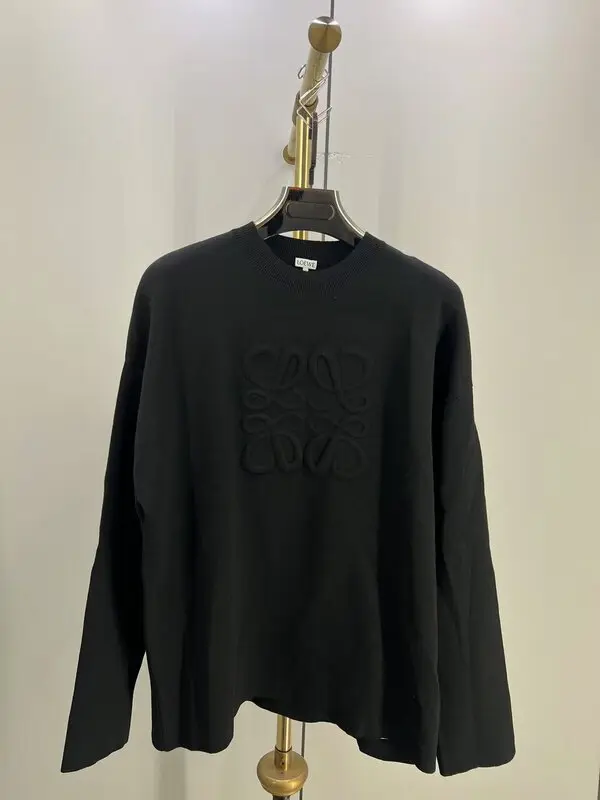 Loewe Logo Detailed Crewneck Jumper
