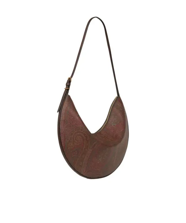 Etro Essential Large Hobo Bag In Paisley Jacquard