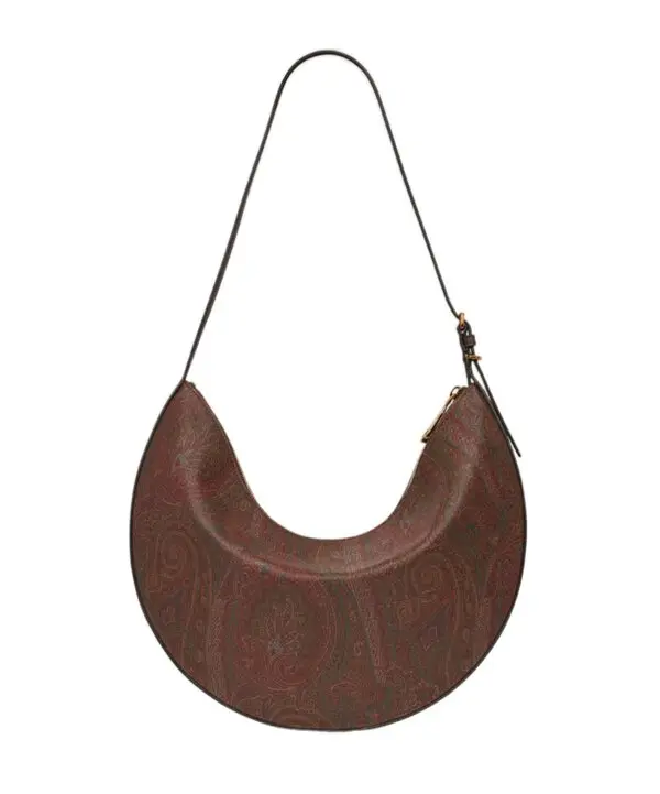 Etro Essential Large Hobo Bag In Paisley Jacquard
