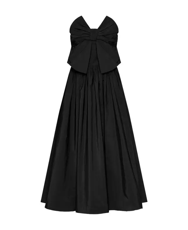 Red Valentino Bow Detailed Strapless