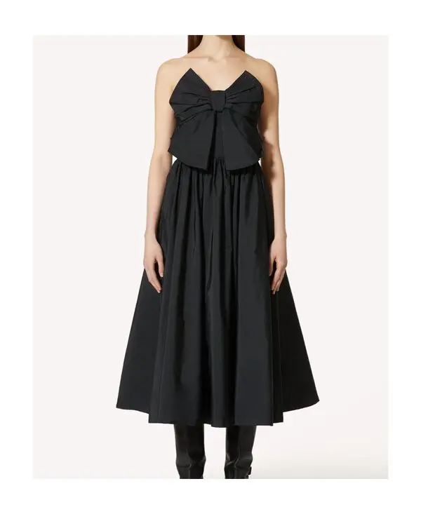 Red Valentino Bow Detailed Strapless