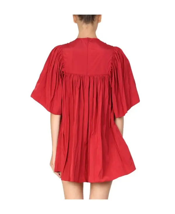 Red Valentino Flared Sleeve Mini Dress