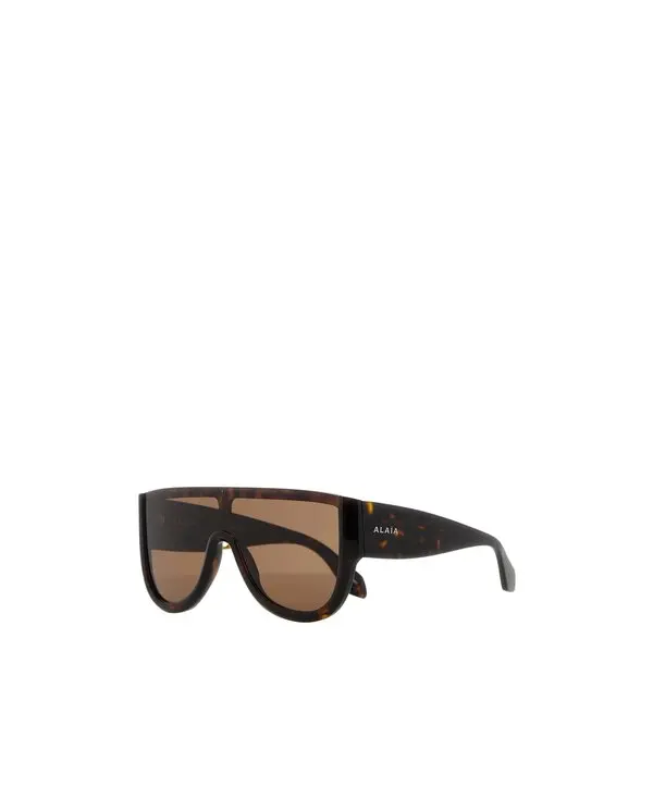 Alaïa Shield Printed Acetate Sunglasses