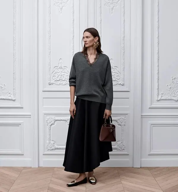 Dior Mid-length Flared Skirt