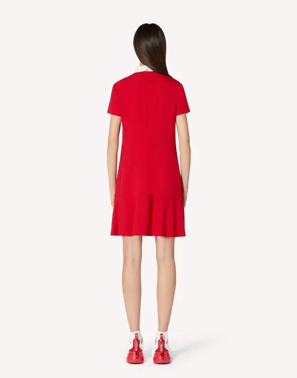 Red Valentino Guan Xiaotong's Same Bow Detail Dress