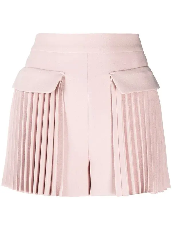 Red Valentino Pleat Pocket Shorts