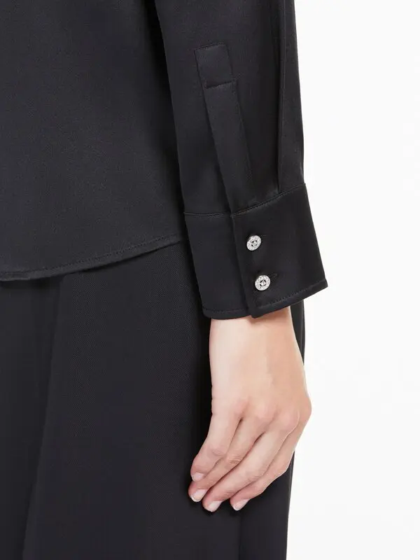 Max Mara Baden Curved Hem Long-sleeved Top