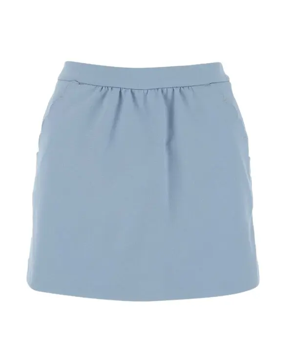 Red Valentino Scallop Edge Skort - Blue