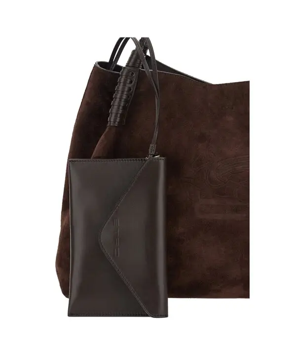 Etro Libra Logo Debossed Big Bag