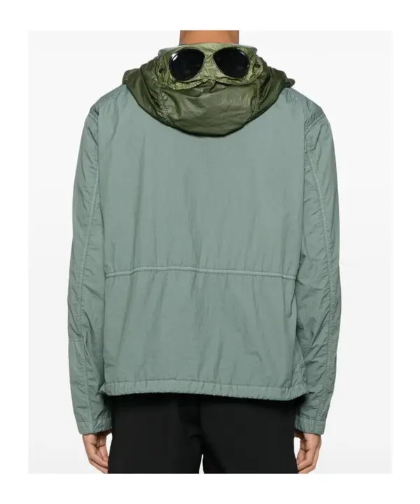 C.P. COMPANY Mille Jacket With Hood And Front Pocket Details