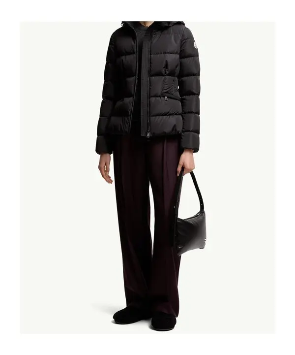 Moncler Hooded Puffer Jacket - Black