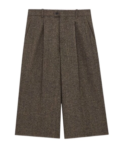 Saint Laurent Mid-rise Tailored Culottes