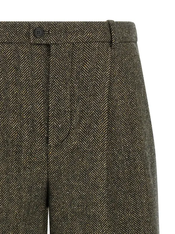 Saint Laurent Mid-rise Tailored Culottes