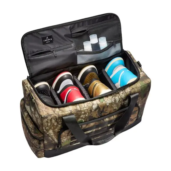 JORDAN Realtree Camouflage Duffel Bag - Black