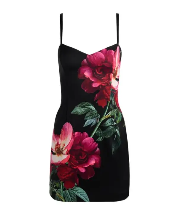 ALICEOLIVIA Floral-print Mini Dress