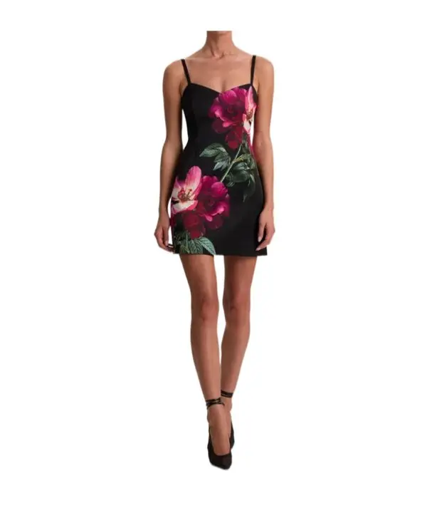 ALICEOLIVIA Floral-print Mini Dress