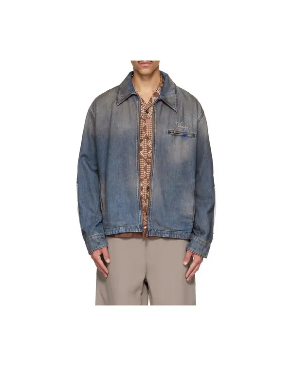 Amiri Logo Detail Denim Jacket - No