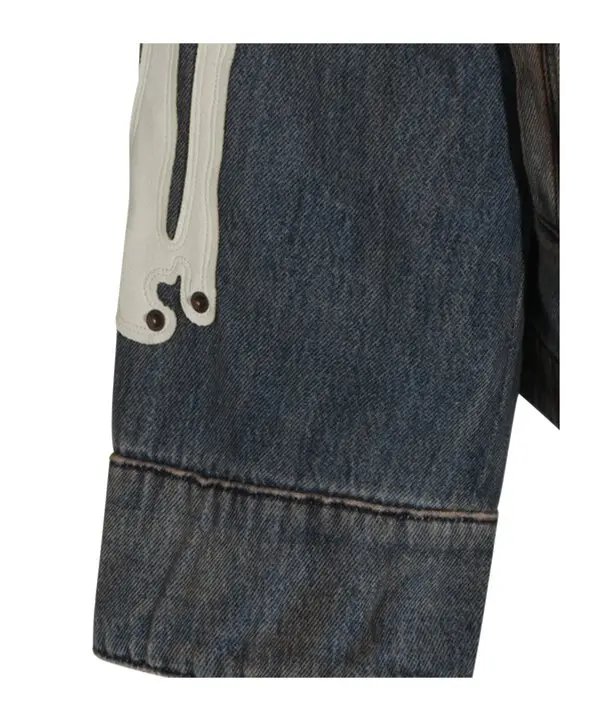 Amiri Logo Detail Denim Jacket - No