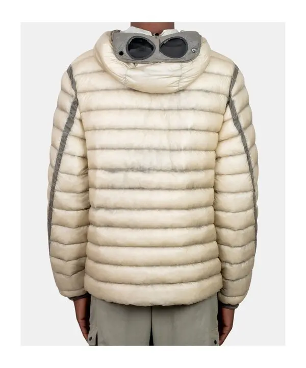 C.P. COMPANY Long-sleeved Hooded Down Jacket