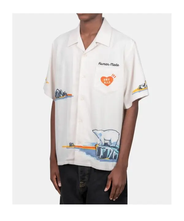 HUMAN MADE Collared Short-sleeved Shirt