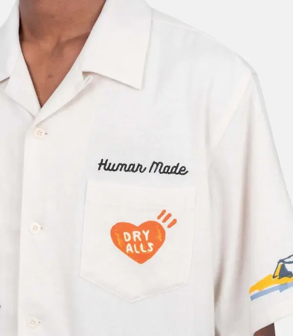 HUMAN MADE Collared Short-sleeved Shirt
