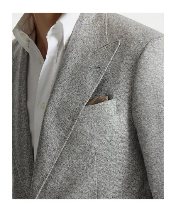 Brunello Cucinelli Regimental-stripe Silk Pocket Square