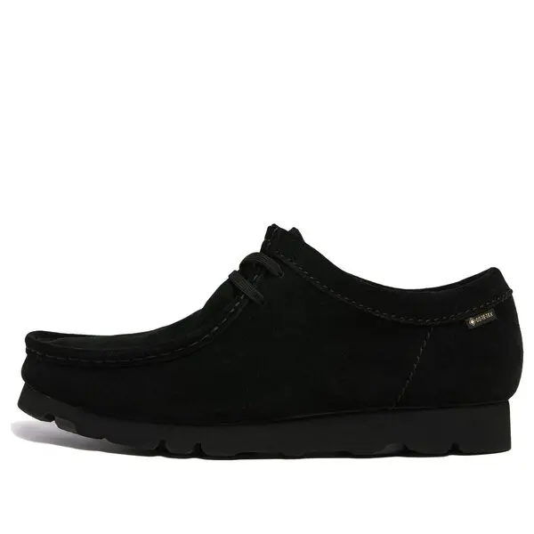 Clarks Wallabee Gore-tex Suede Ankle Shoes - Black