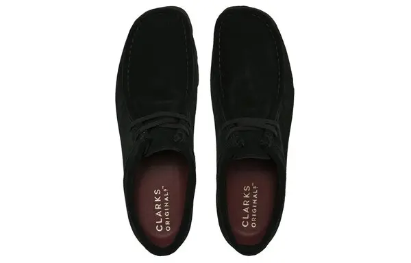 Clarks Wallabee Gore-tex Suede Ankle Shoes - Black
