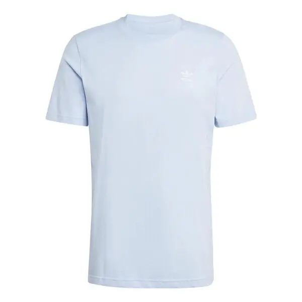 Adidas Trefoil Essentials T-shirt 'blue - Light Blue