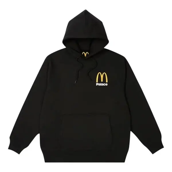 PALACE X Mcdonald's Logo Hoodie - Black